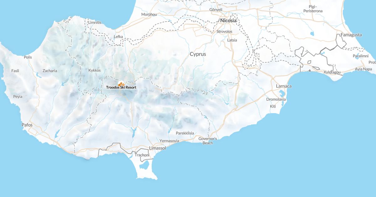 World Piste Map :: Cyprus